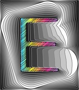 Abstract Font. Vector Illustration Royalty-Free Stock Image - Storyblocks