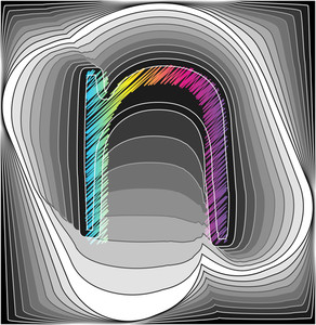 Abstract Font. Vector Illustration Royalty-Free Stock Image - Storyblocks