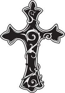 Cross Vector Element Royalty-Free Stock Image - Storyblocks