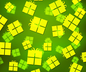 Green Presents Abstract Background Royalty-Free Stock Image - Storyblocks