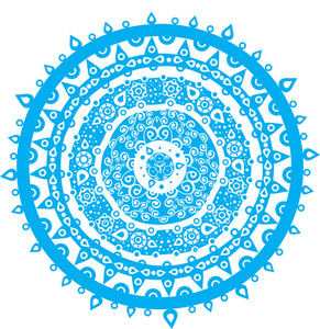 Ornamental Round Lace Pattern Royalty-Free Stock Image - Storyblocks