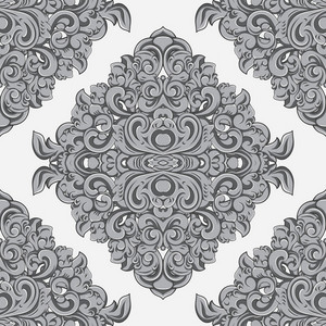 Pattern Vector Element With Vintage Element Royalty-Free Stock Image ...