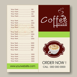 Restaurant Menu Card Design. Royalty-Free Stock Image - Storyblocks