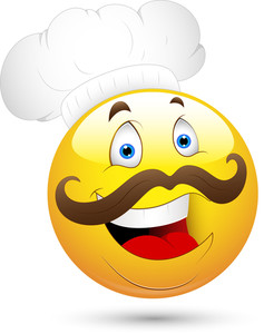 Smiley Vector Illustration - Happy Chef Royalty-Free Stock Image ...