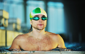 Swimmer Royalty-Free Stock Image - Storyblocks