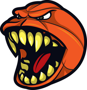 Vector Basketball Mascot Royalty-Free Stock Image - Storyblocks