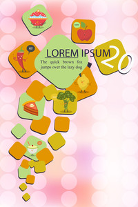 Vector Illustration With Conceptual And Layout (editable Text) Royalty ...