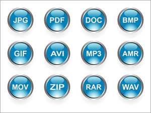 Vector Set Of Glossy Icons Royalty-Free Stock Image - Storyblocks