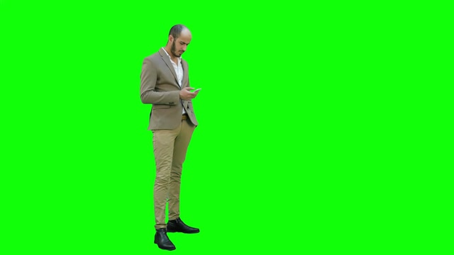 Chroma Man Full Body Stock Footage: Royalty-Free Video Clips - Storyblocks