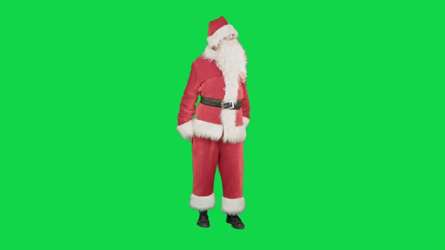 Santa Hat Green Screen Stock Footage: Royalty-Free Video Clips ...