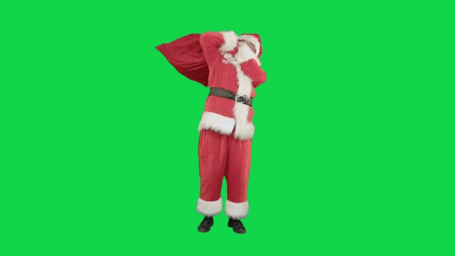 Santa Hat Green Screen Stock Footage: Royalty-Free Video Clips ...