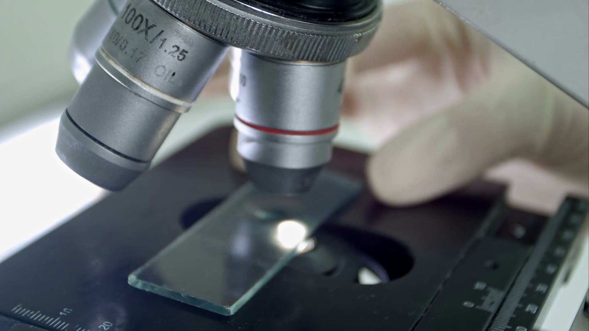 Microscope Is Used Conducting Planned Stock Footage SBV-315853677 ...