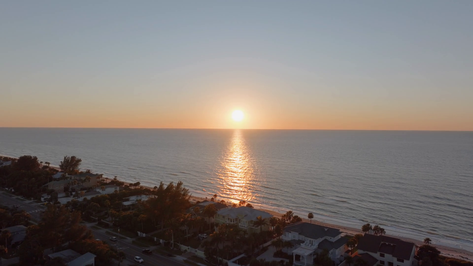 The Sun Sets In Indian Rocks Beach Florida Stock Footage SBV-346848803 ...