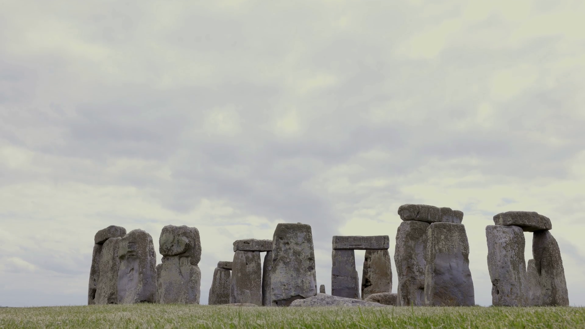 Slow Panning Of Stonehenge Monument In Stock Footage SBV-347628472 ...