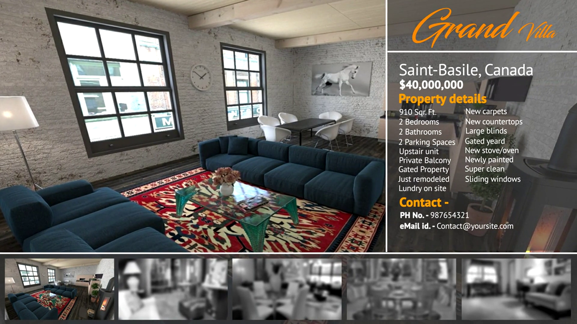 Real Estate Display Presentation 02:57 SBV-307891956 - Storyblocks