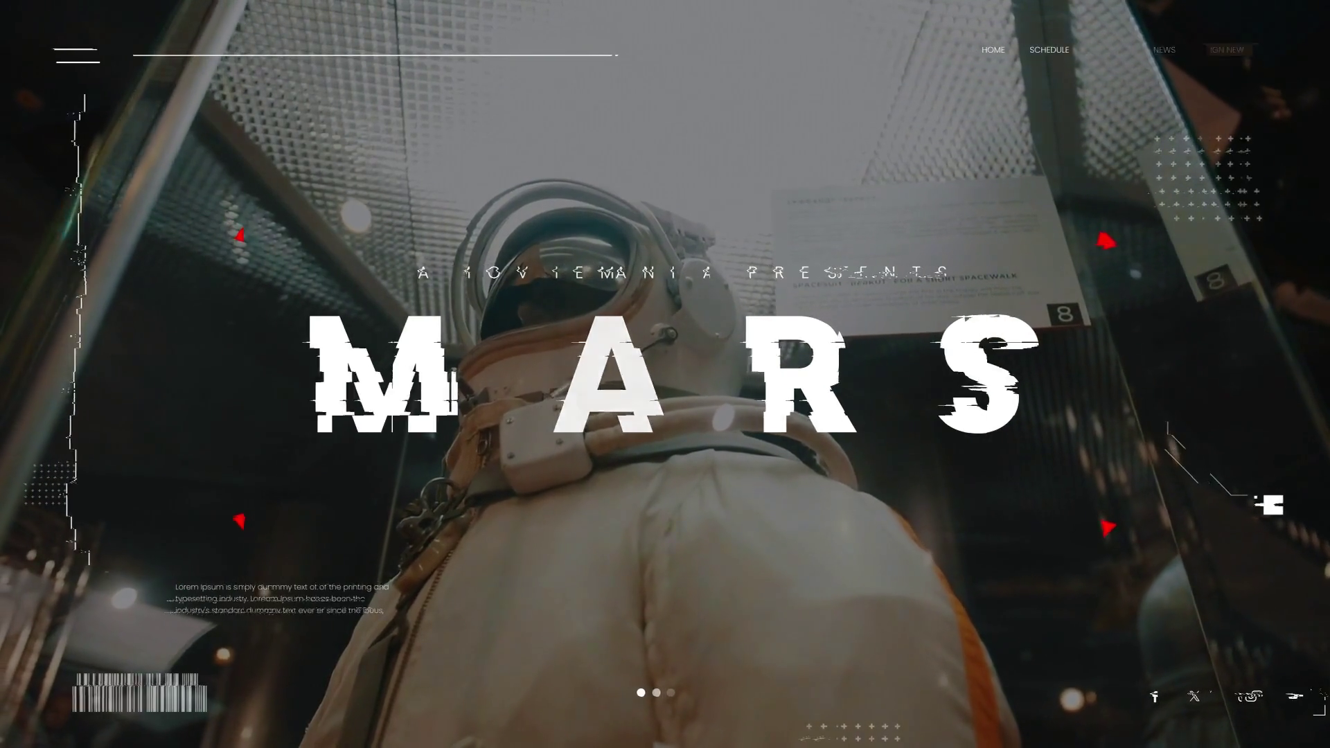 Astro Space Title Template SBV-348385788 - Storyblocks