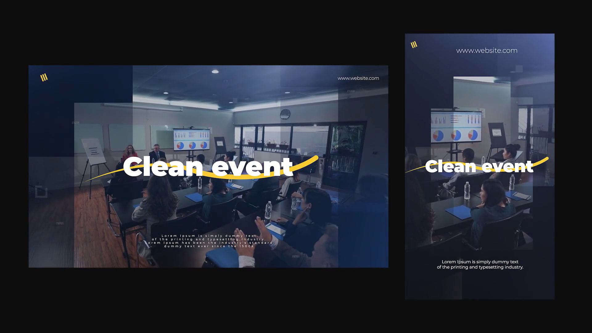 Clean Event Effects Template SBV-347206896 - Storyblocks