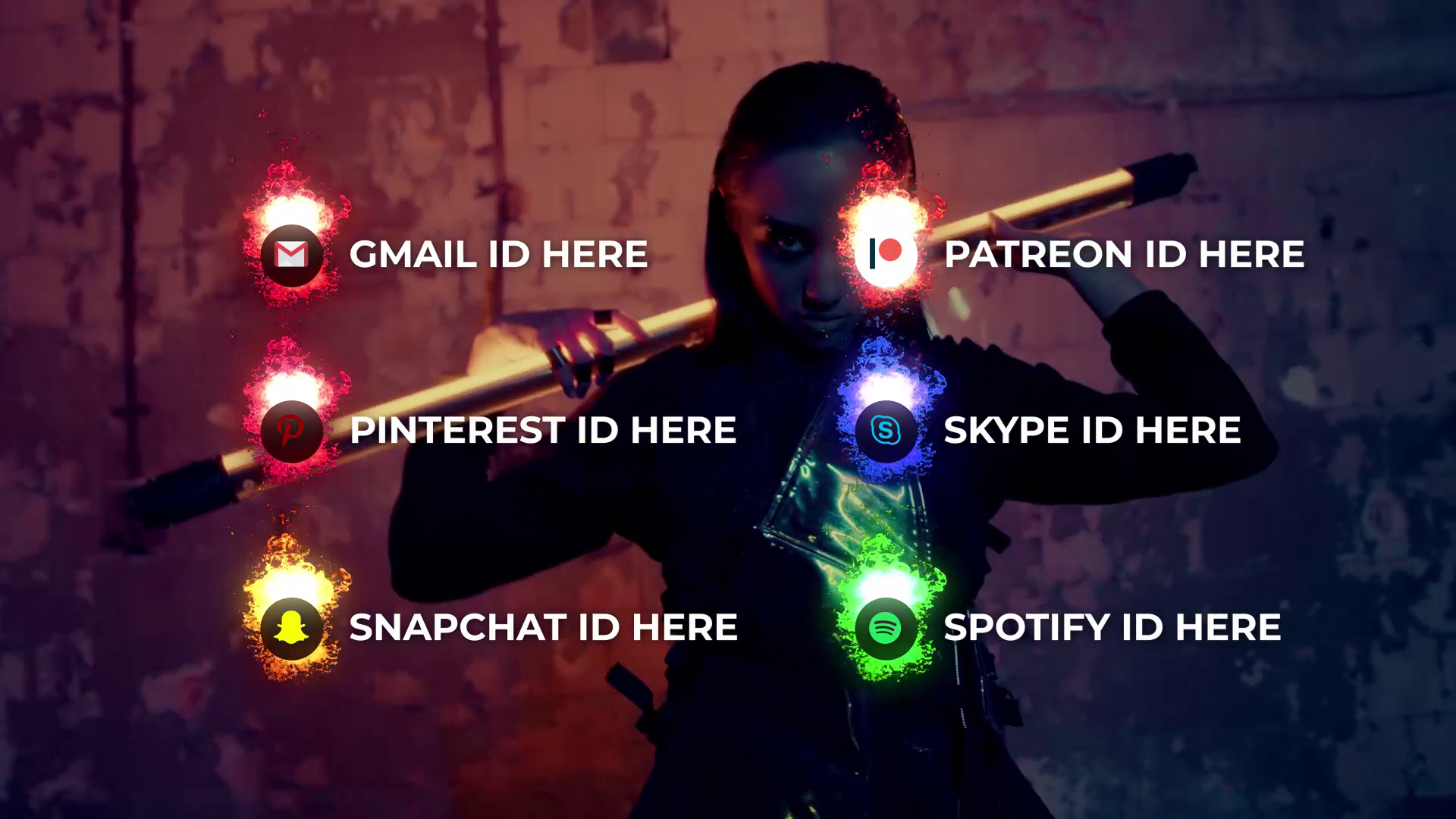 Fire Social Media Lower Thirds 01:41 SBV-346437794 - Storyblocks