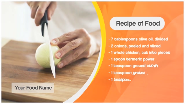 Lower Thirds Food Templates Royalty-Free - Storyblocks