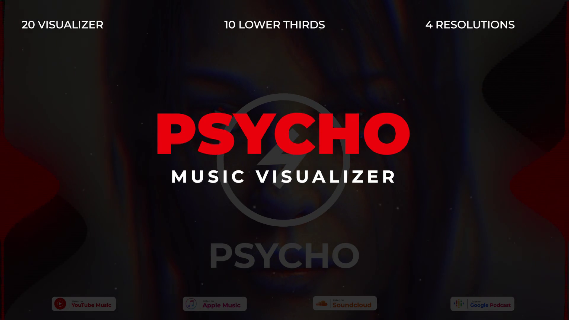Psycho Music Visualizer 01:53 SBV-346685308 - Storyblocks