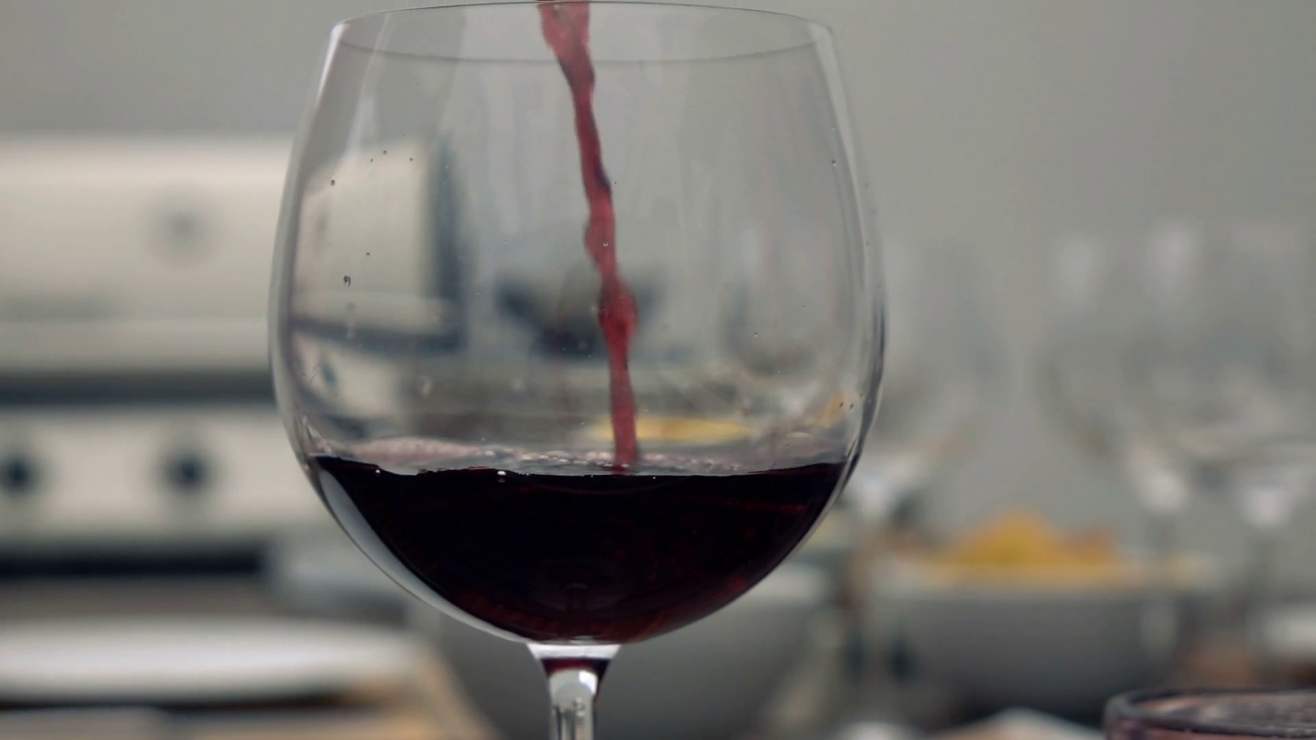 Red Wine Pouring To Glass Super Slow Motion Stock Footage SBV-305643963 ...