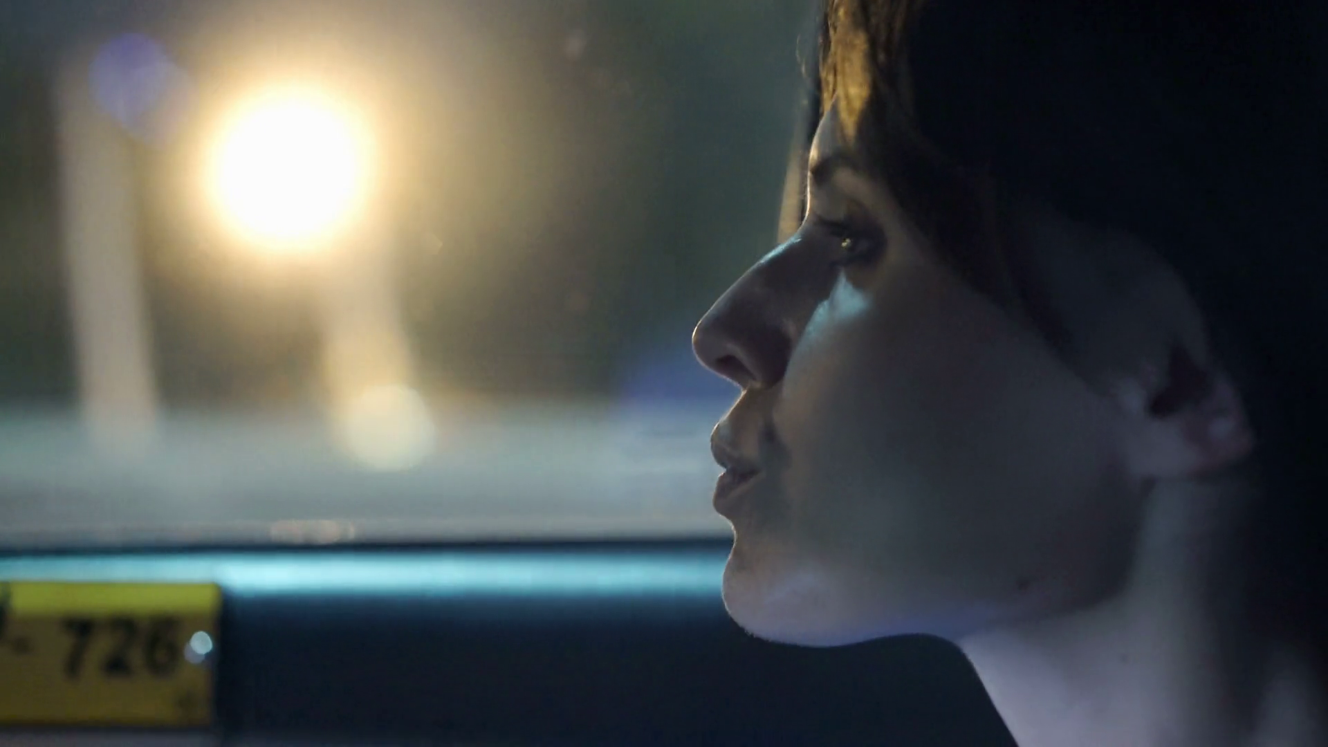 Sad Unhappy Woman In Car At Night 4k Stock Footage SBV-312384924 ...