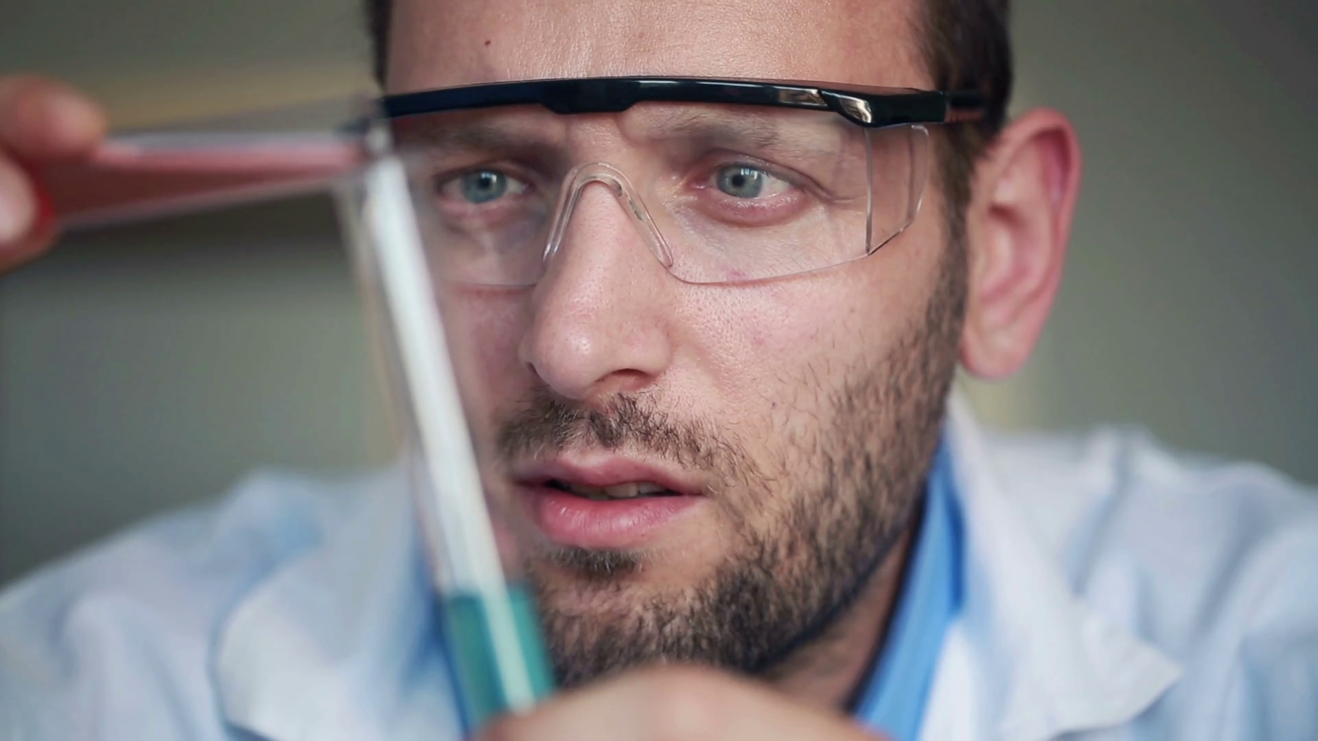 Scientist Mixing Chemicals In Test Tube In Stock Footage SBV-302651566 ...