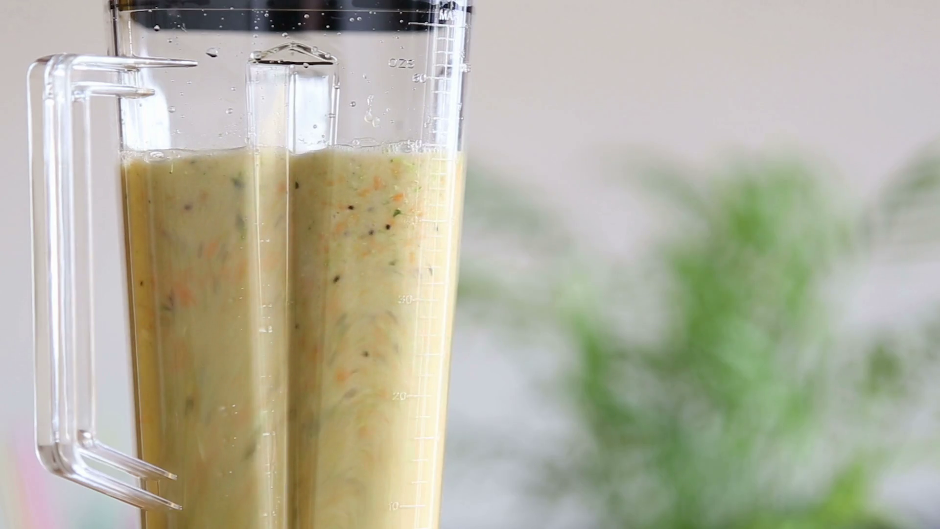 Close-up Of Blending Food In Electric Blender Stock Footage SBV ...