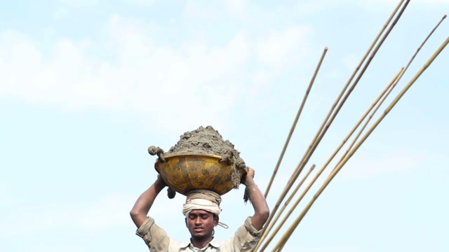 India Labour Worker Stock Footage: Royalty-Free Video Clips - Storyblocks