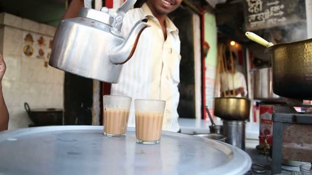 Indian Tea Shop Stock Footage: Royalty-Free Video Clips - Storyblocks