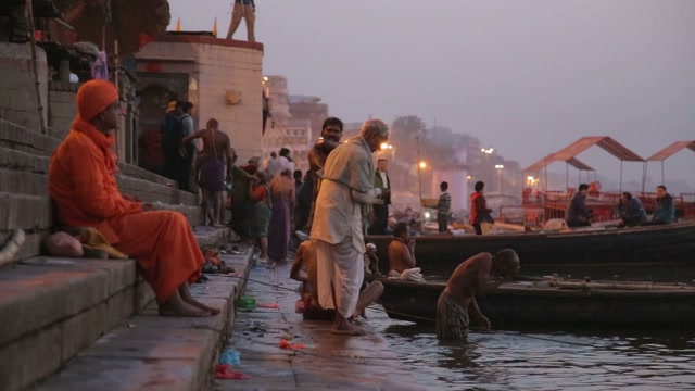 Varanasi Ghat Stock Footage: Royalty-Free Video Clips - Storyblocks