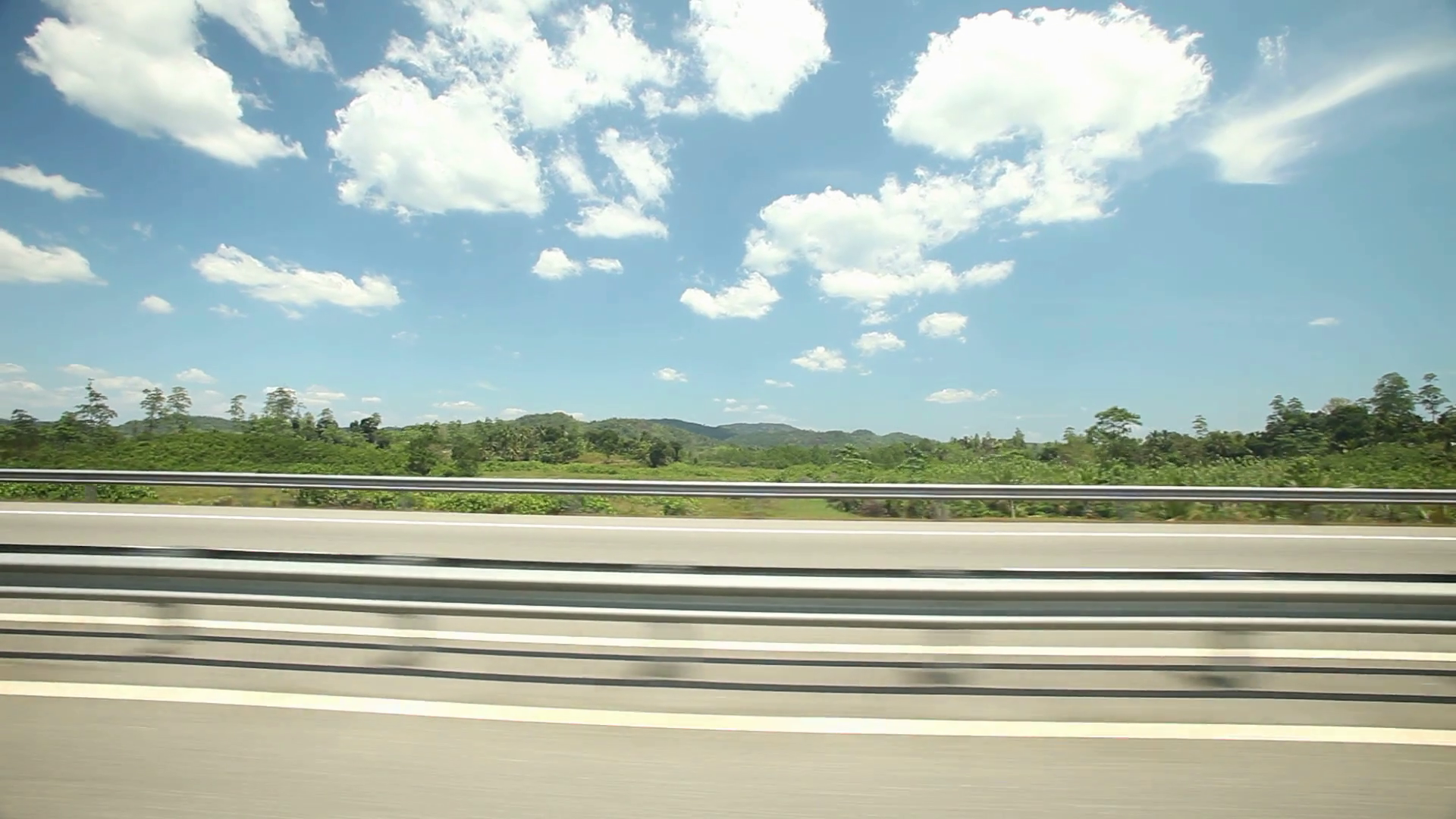 View From Car Window Of Road Countryside Stock Footage SBV-301452717 ...