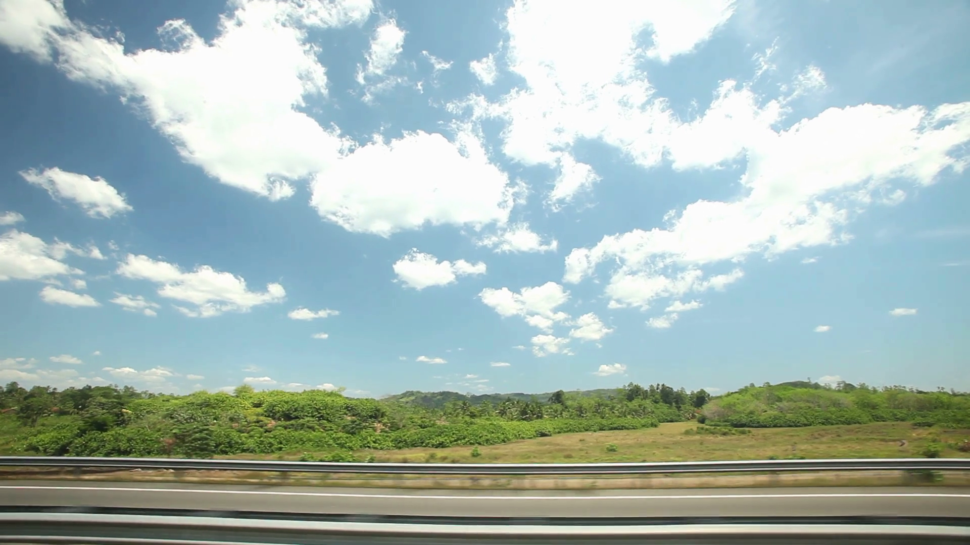 View From Car Window Of Road Countryside Stock Footage SBV-301452709 ...