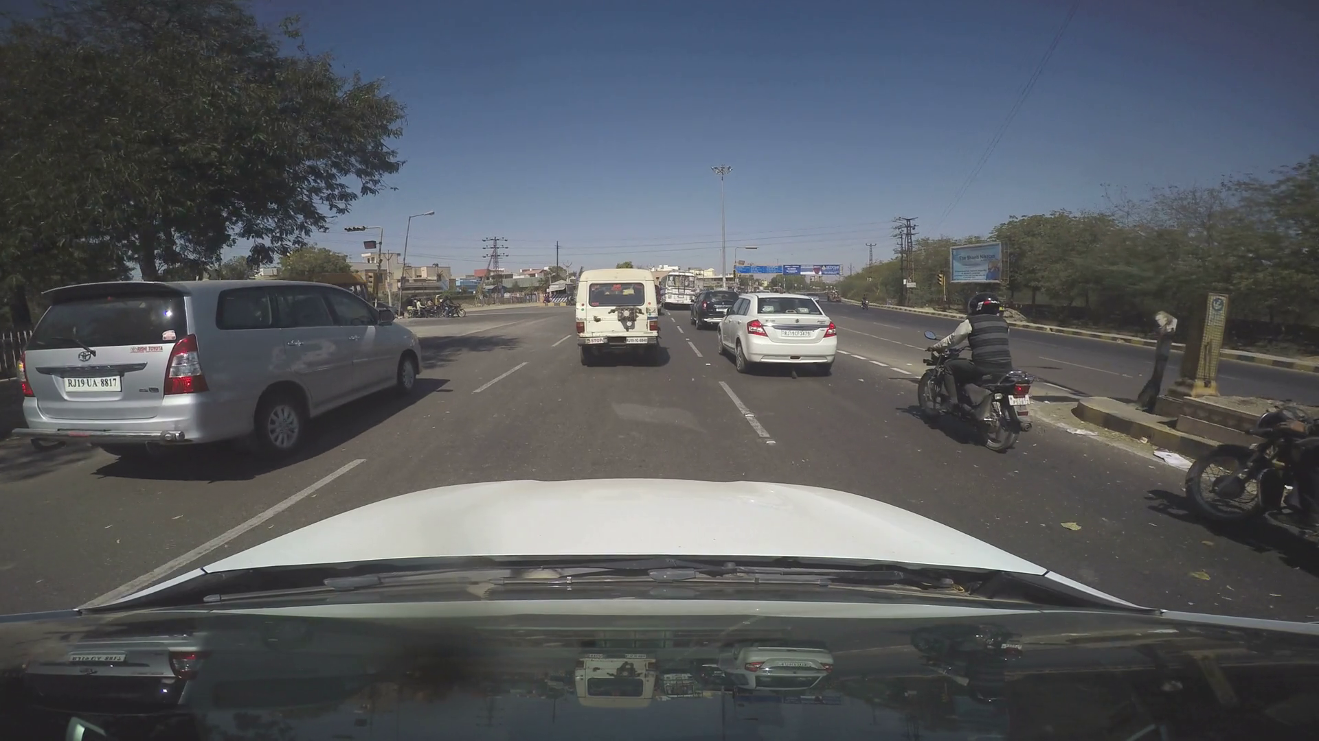 View On Road In Mumbai Vehicles Passing From Stock Footage SBV ...