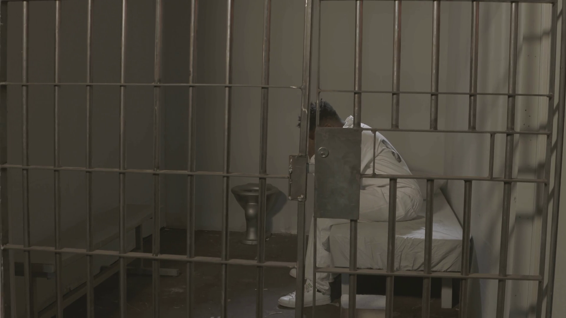 Jail Cell In American Prison A167c007 Stock Footage SBV-352195697 ...