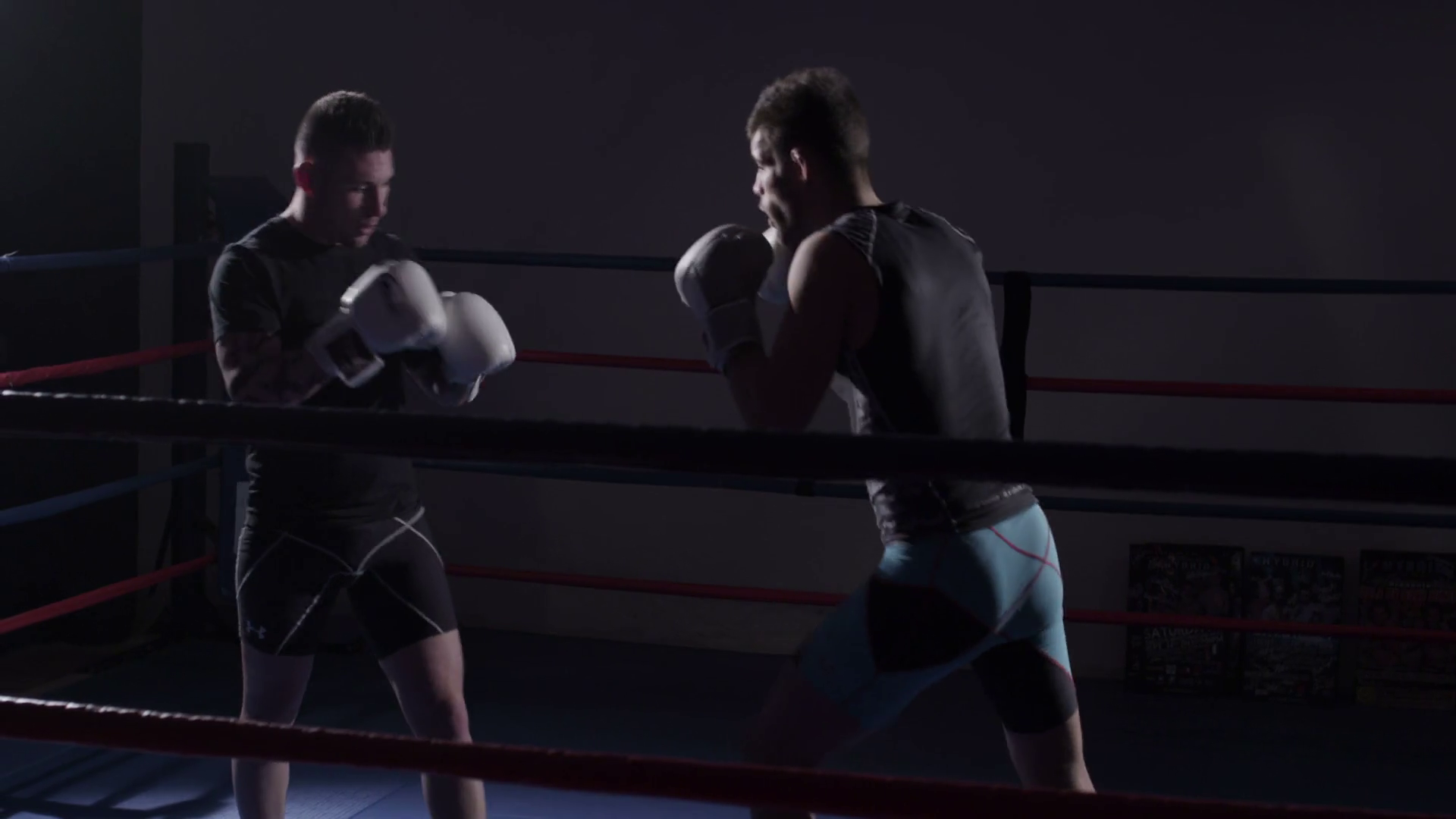 Mixed Martial Arts - Fit Athletes Punching Stock Footage SBV-301999258 ...