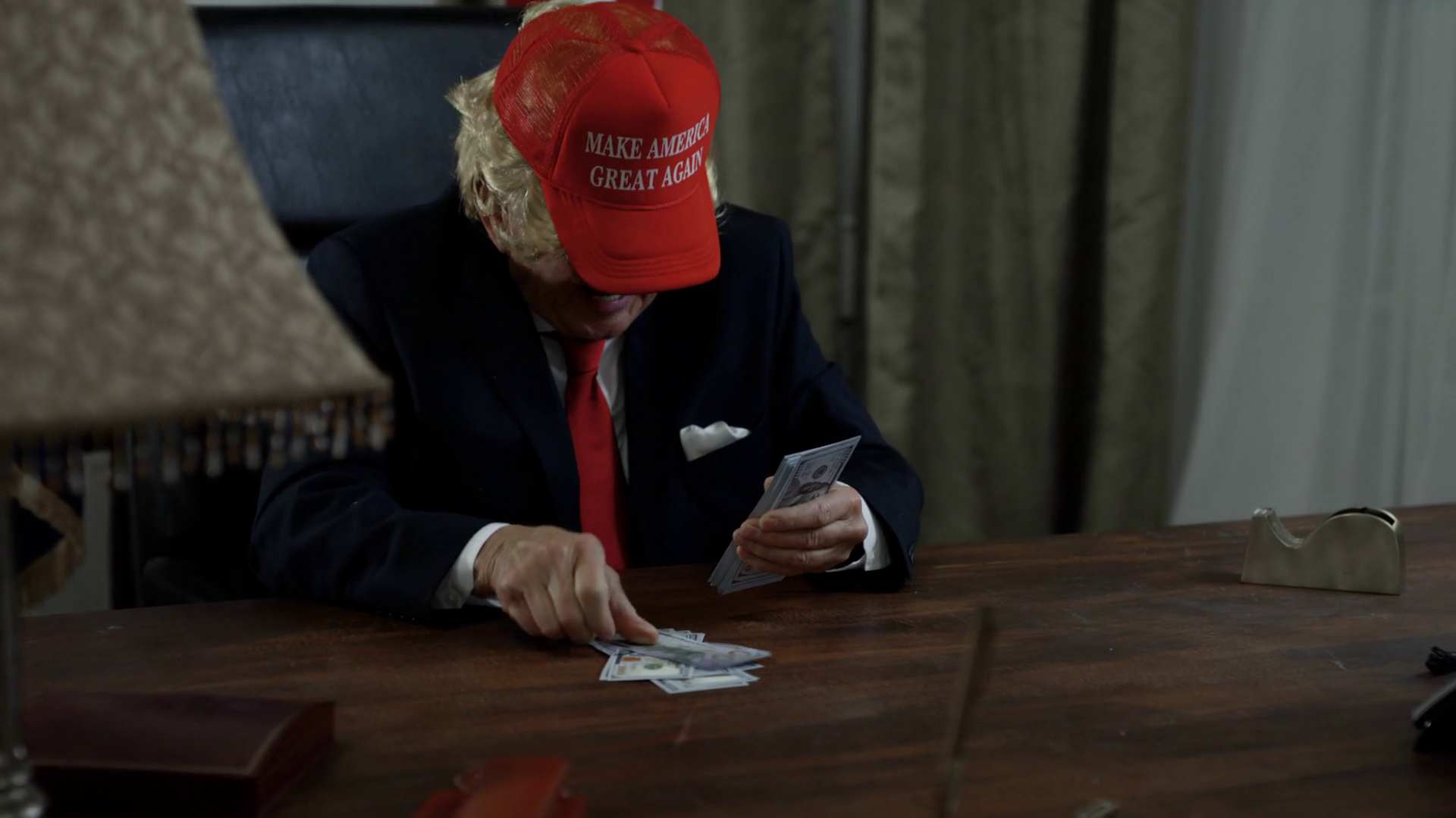 President Of Usa Rack Focus To Trump Stock Footage SBV-352201745 ...