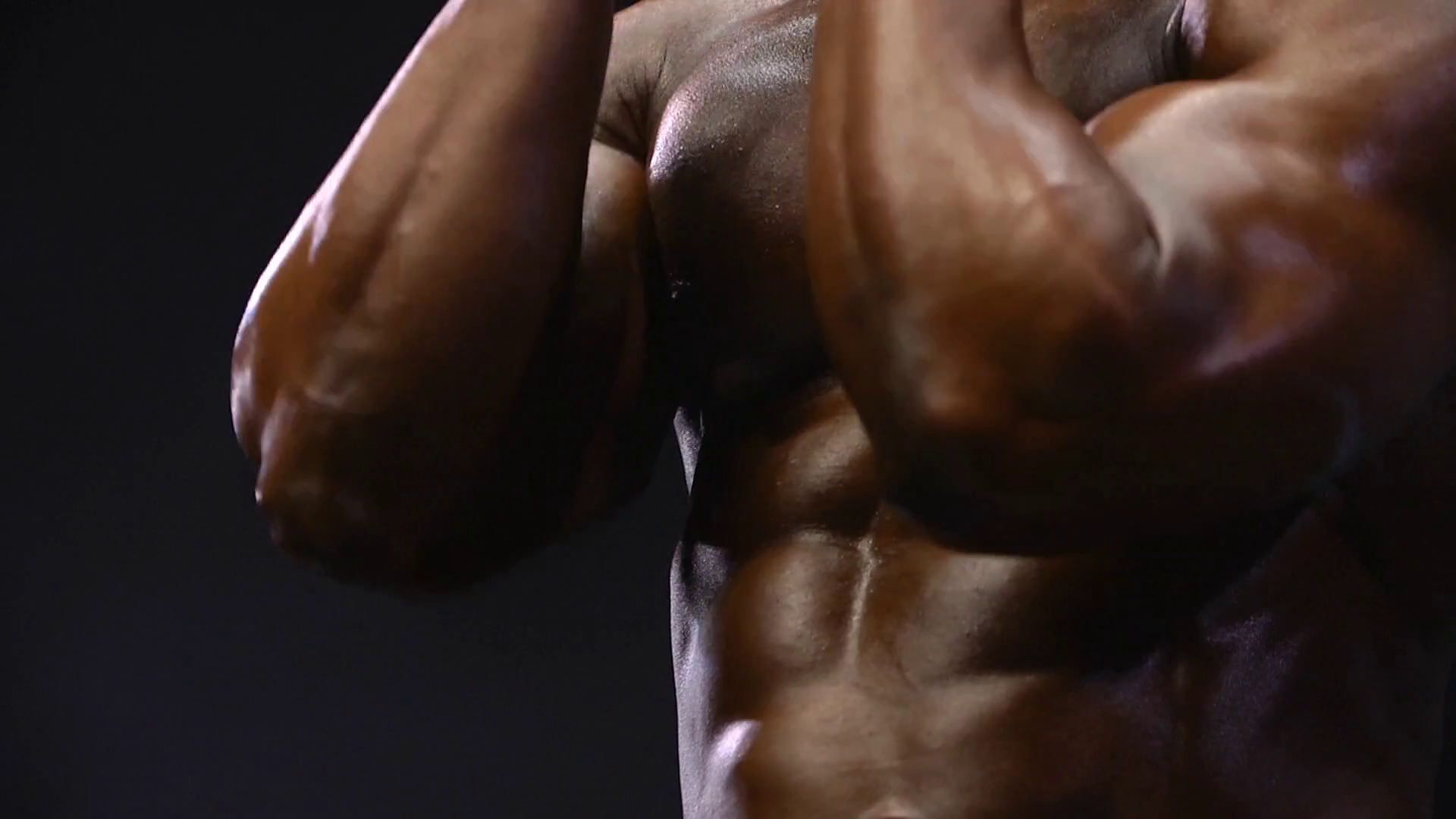 African American Athlete Flexing Stock Footage Sbv 347717525 Storyblocks