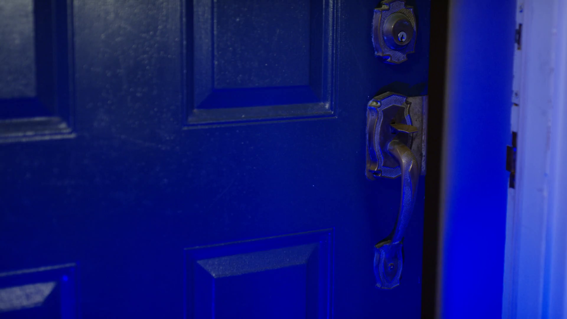 American Crime Open Door At Scene Of Stock Footage SBV-347719341 ...