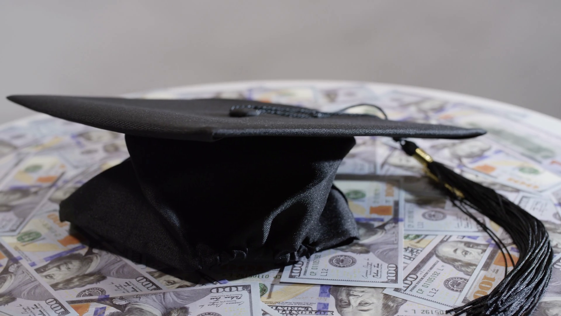 American Education Graduation Cap Spinning Stock Footage SBV-347719243 ...