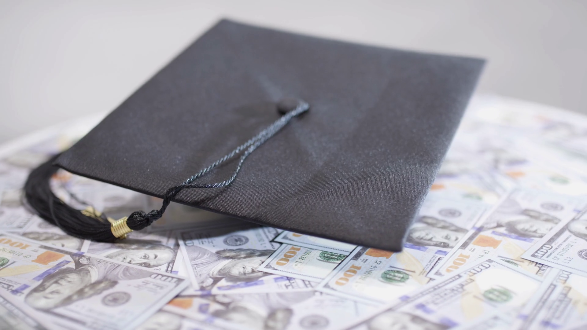 American Education Graduation Cap Spinning Stock Footage SBV-347719266 ...