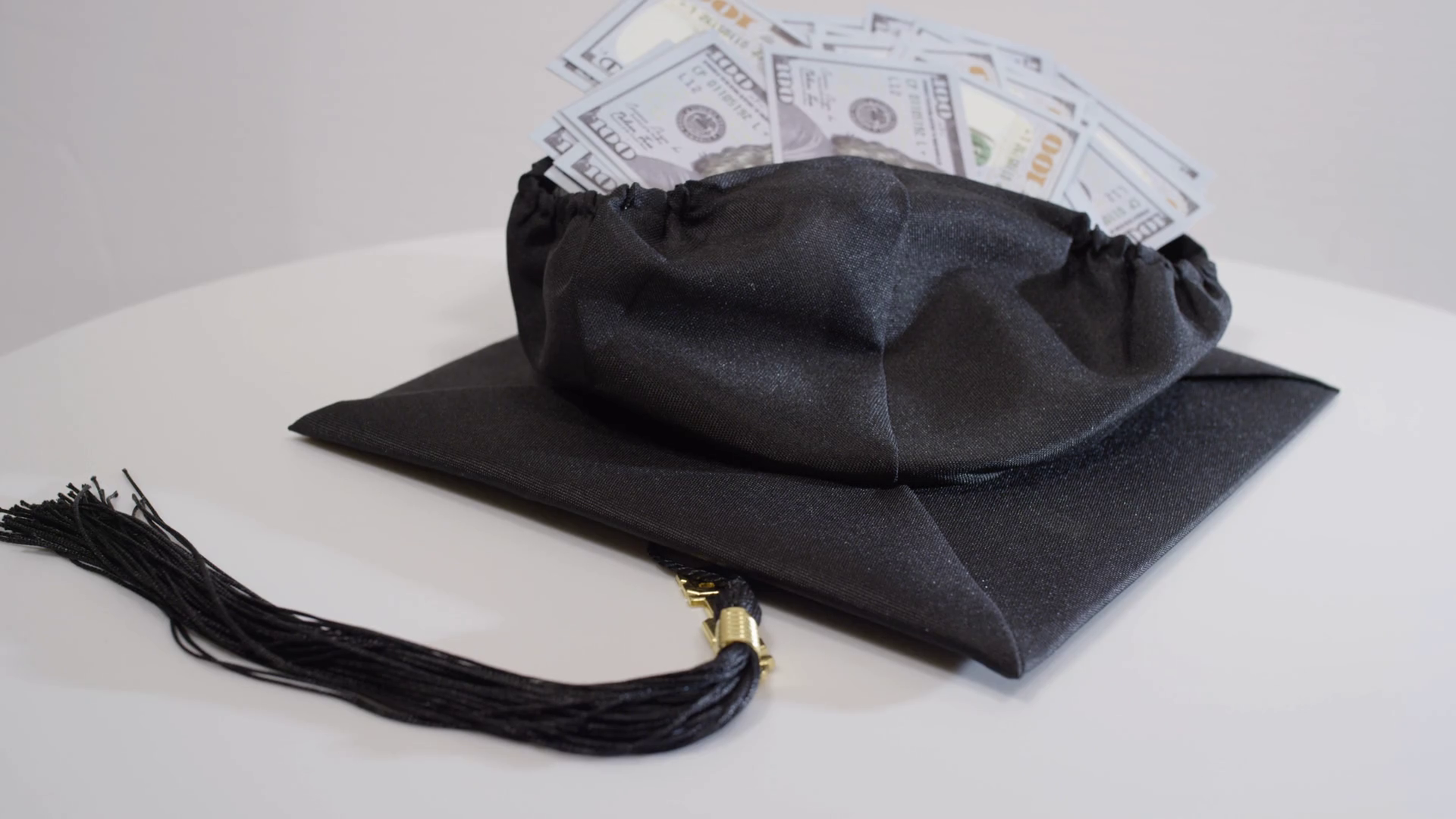 American Education Tilt Up Graduation Cap Stock Footage SBV-347719336 ...