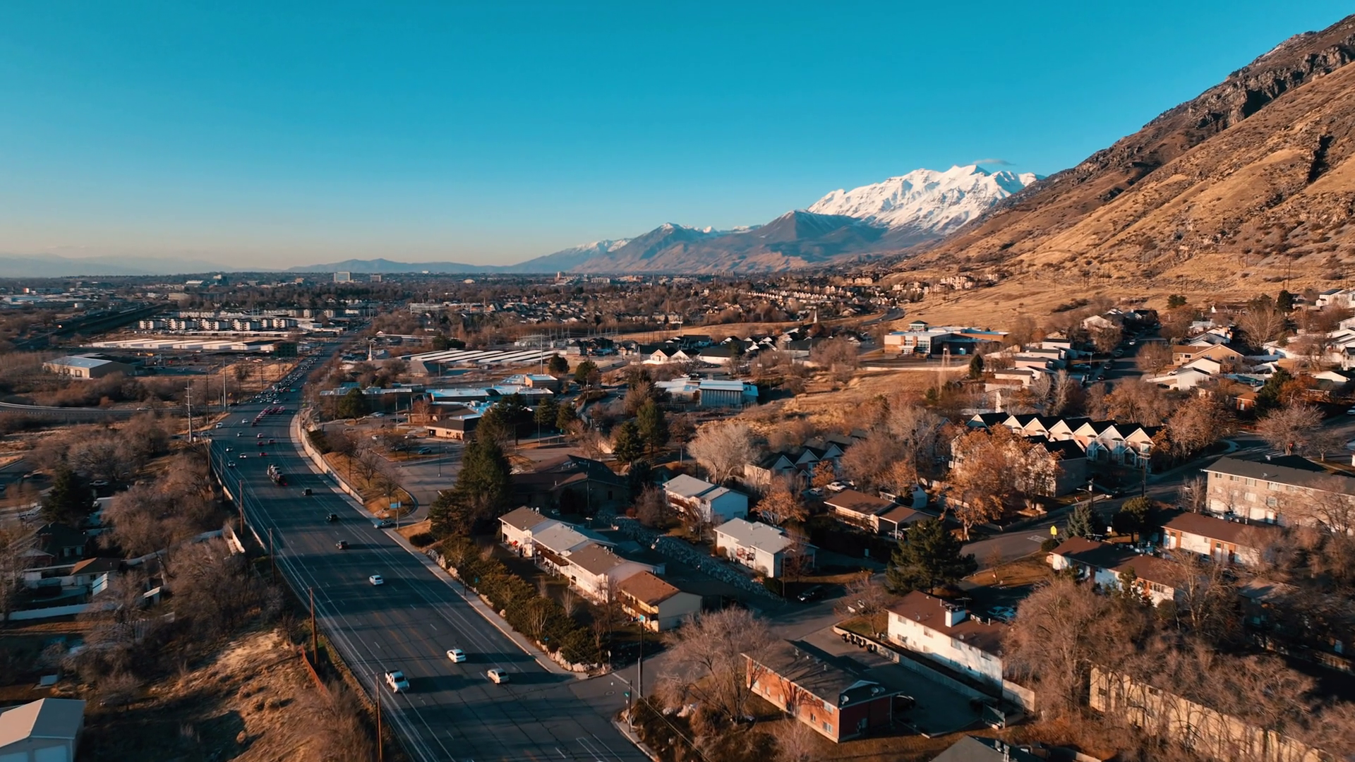 An Amazing Aerial View Of Provo Utah In Stock Footage SBV-351896257 ...