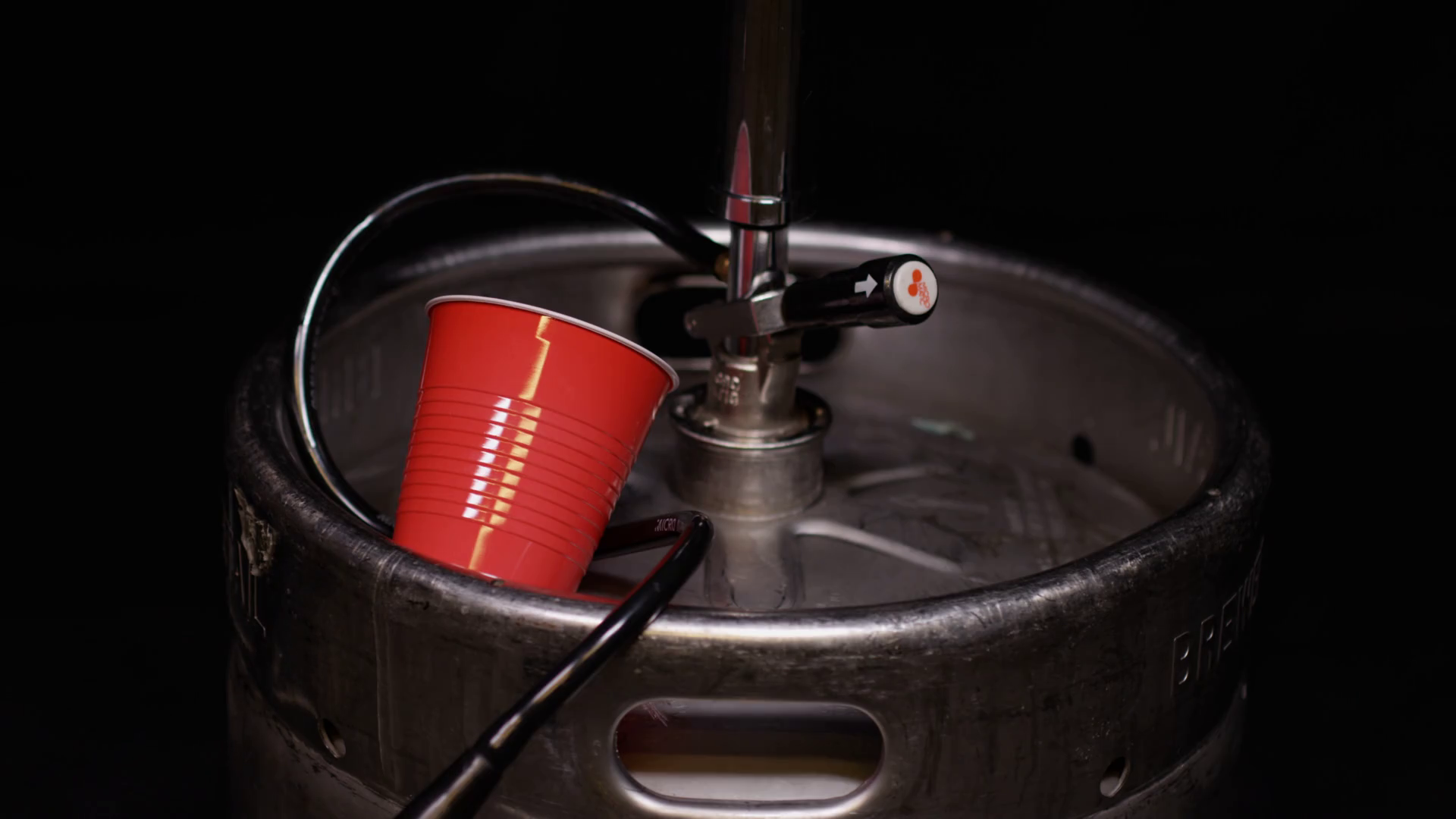 Beer Alcohol Keg Filling Glass Keg Stock Footage SBV-347754677 ...