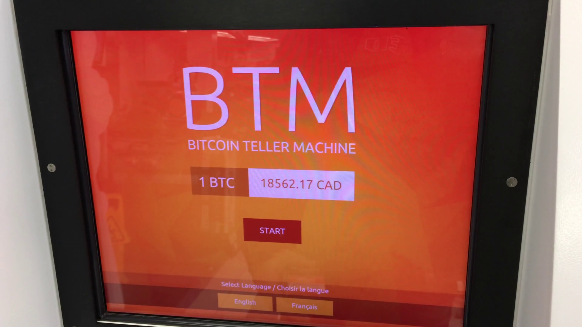 Bitcoin Atm In Convenience Store Close Up Of Stock Footage SBV ...