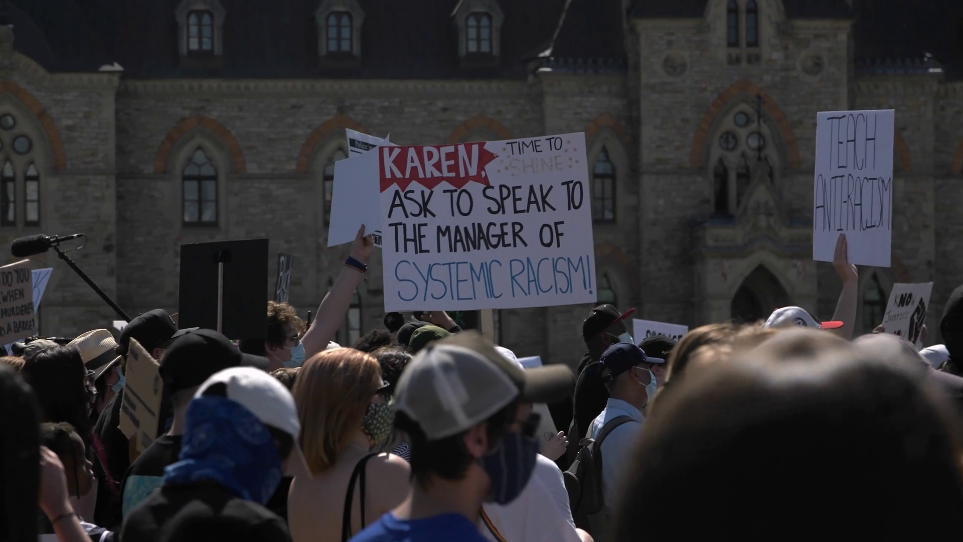 Ottawa Canada 2020: Karen Meme Brought To Stock Footage SBV-348567892 ...