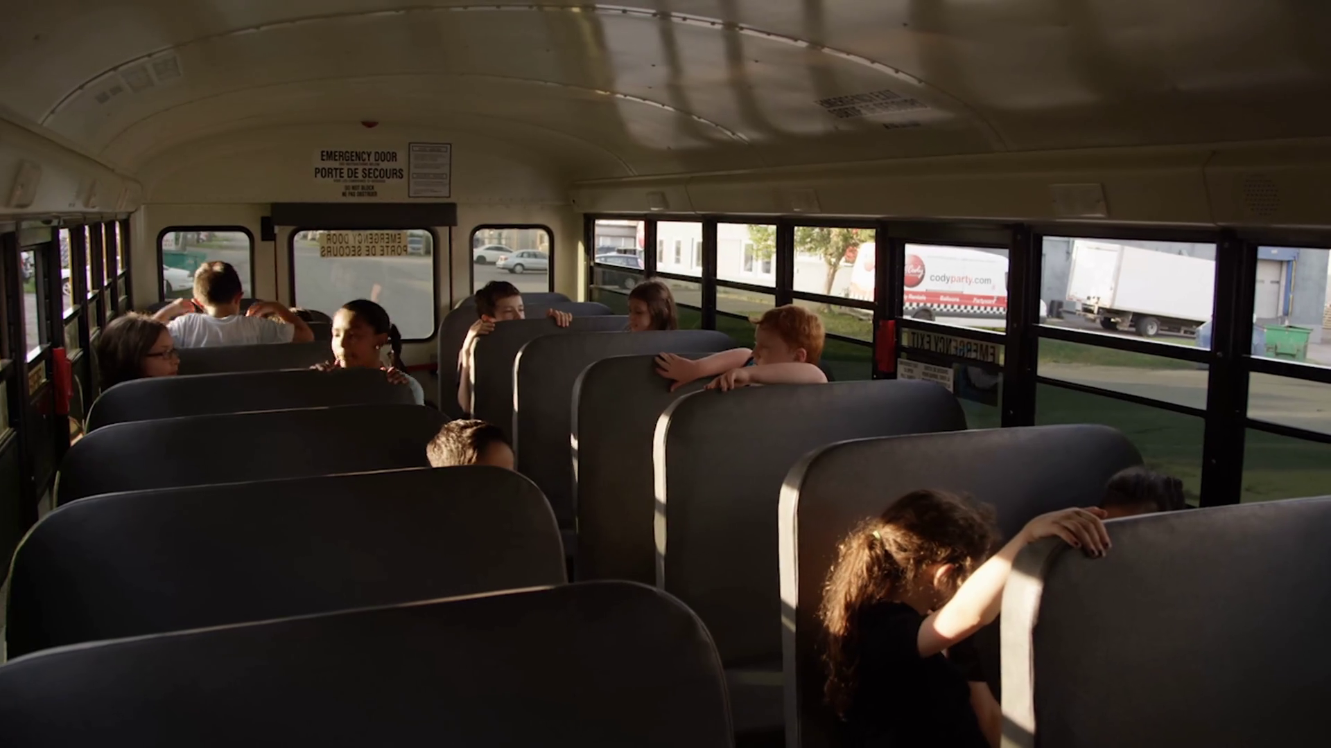 Children On School Bus Bad Kids On School Stock Footage SBV-348392469 ...