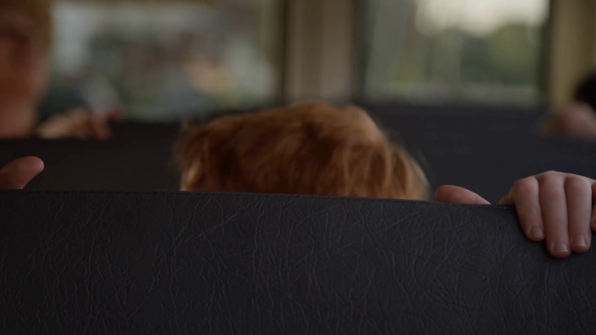 Children On School Bus Restless Kid On Stock Footage SBV-348392544 ...