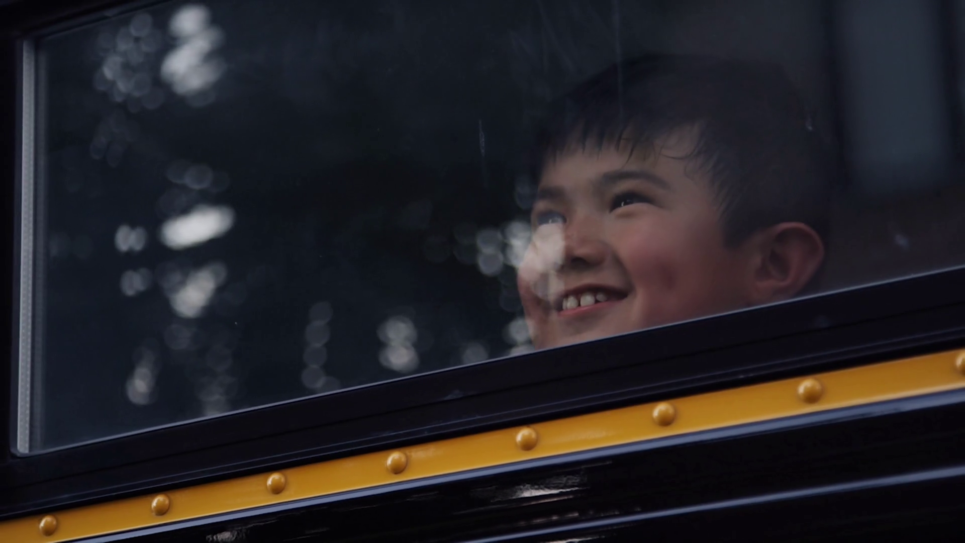 Children Riding School Bus To Class Wide Stock Footage SBV-348392775 ...