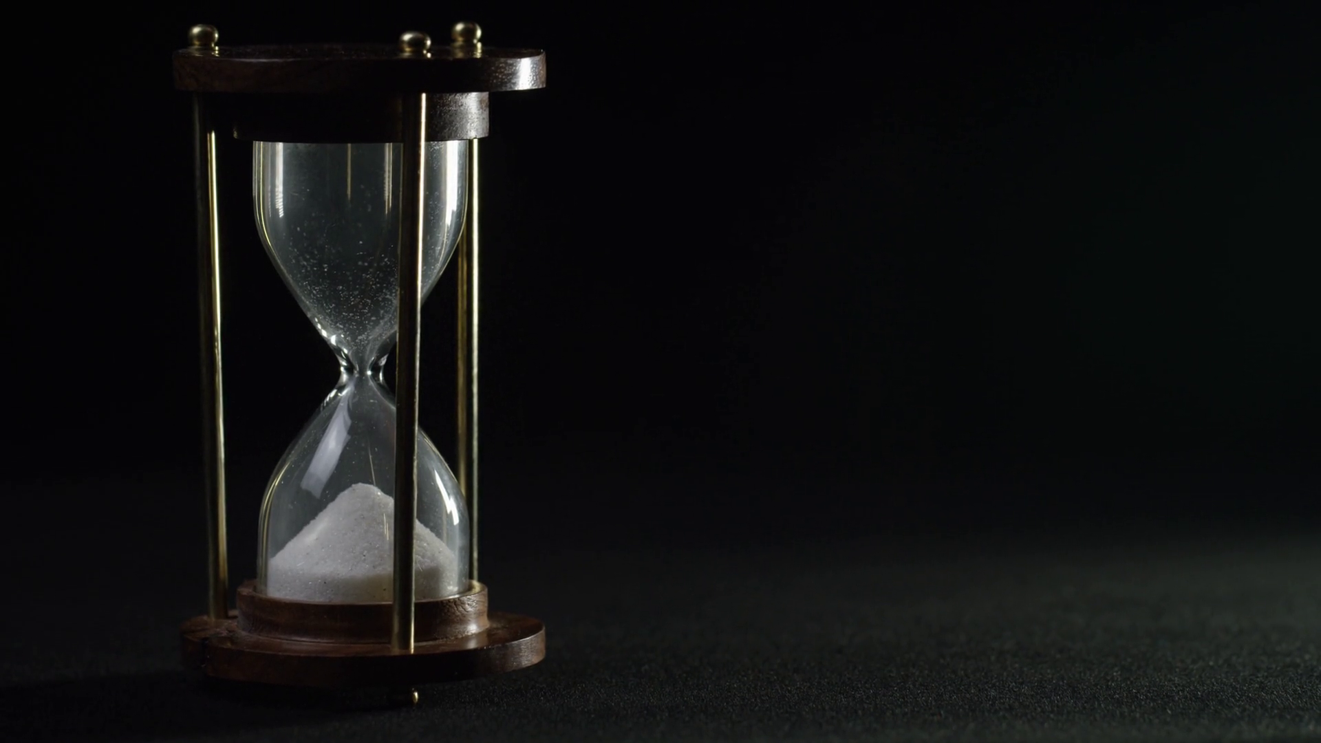 Concept Of Time Hourglass Sands Hourglass Stock Footage SBV-347754651 ...
